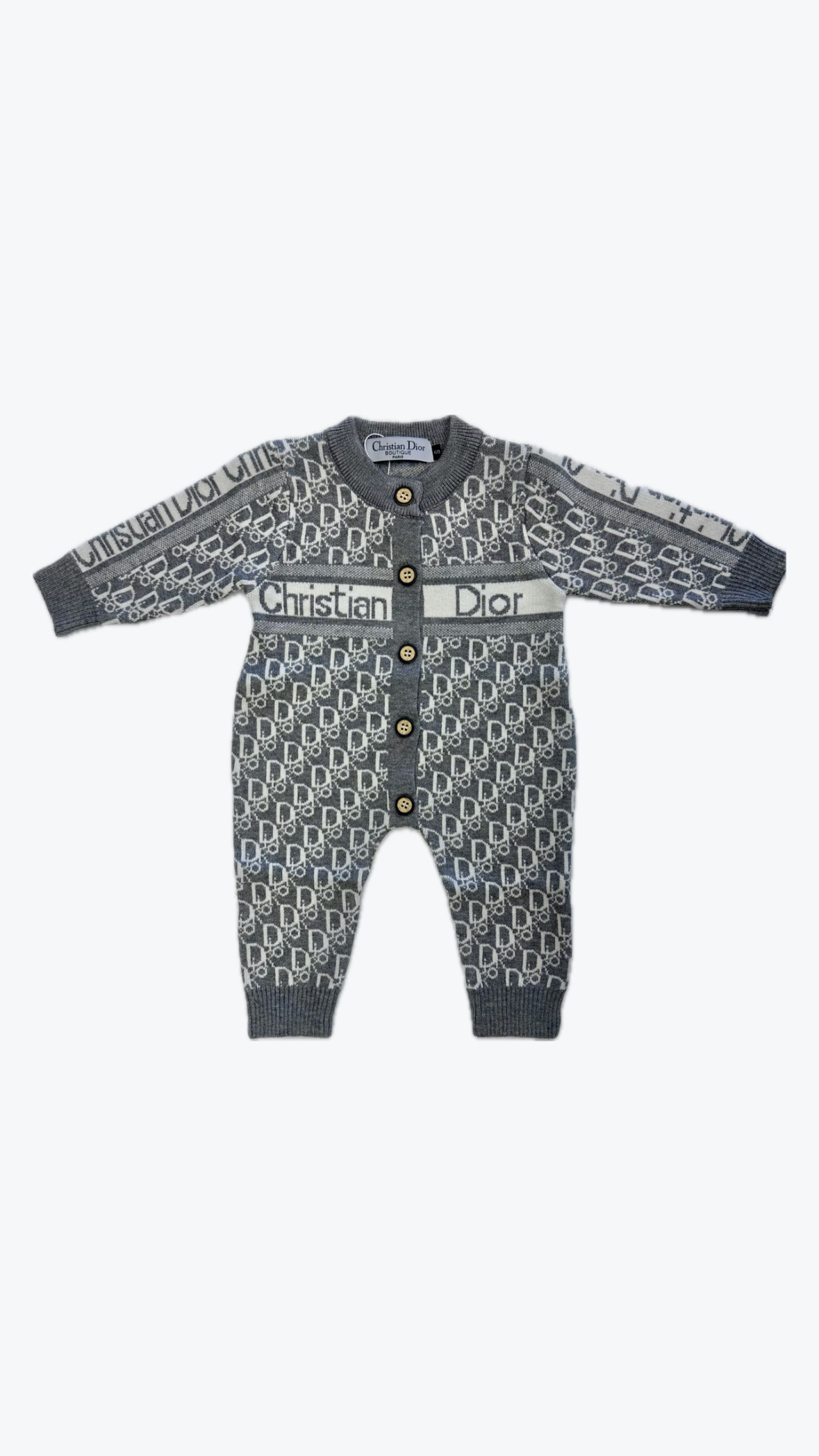 CD Baby Onesie Gray/Black – Hookd Kids Boutique